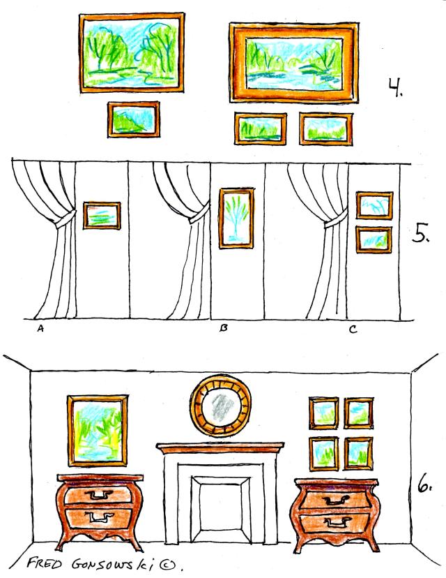 It’s Easy to make a Grouping of Pictures | Fred Gonsowski Garden Home