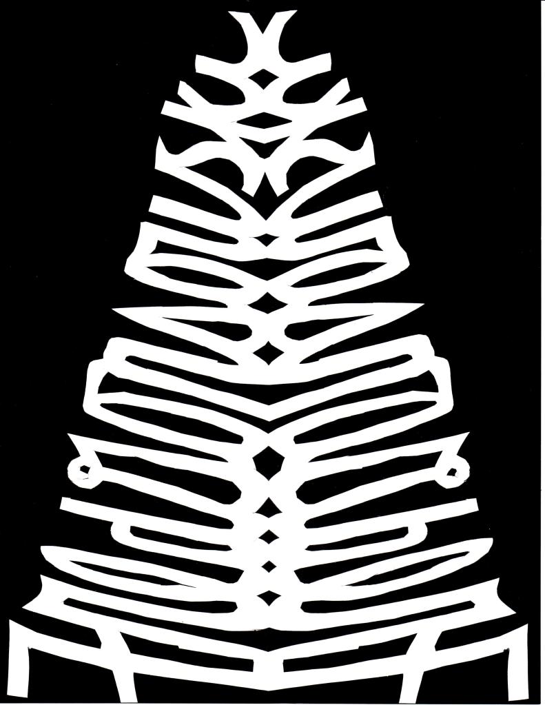 A paper craft project for kids..Making a Christmas Tree out of Your ...