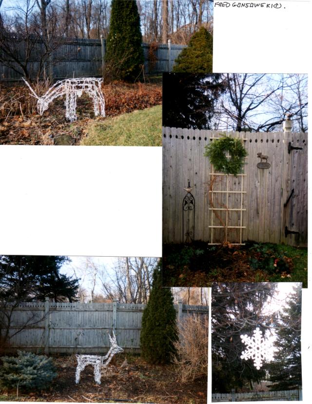 Some Outdoor Christmas Decorating Projects that you can leave up ALL ...