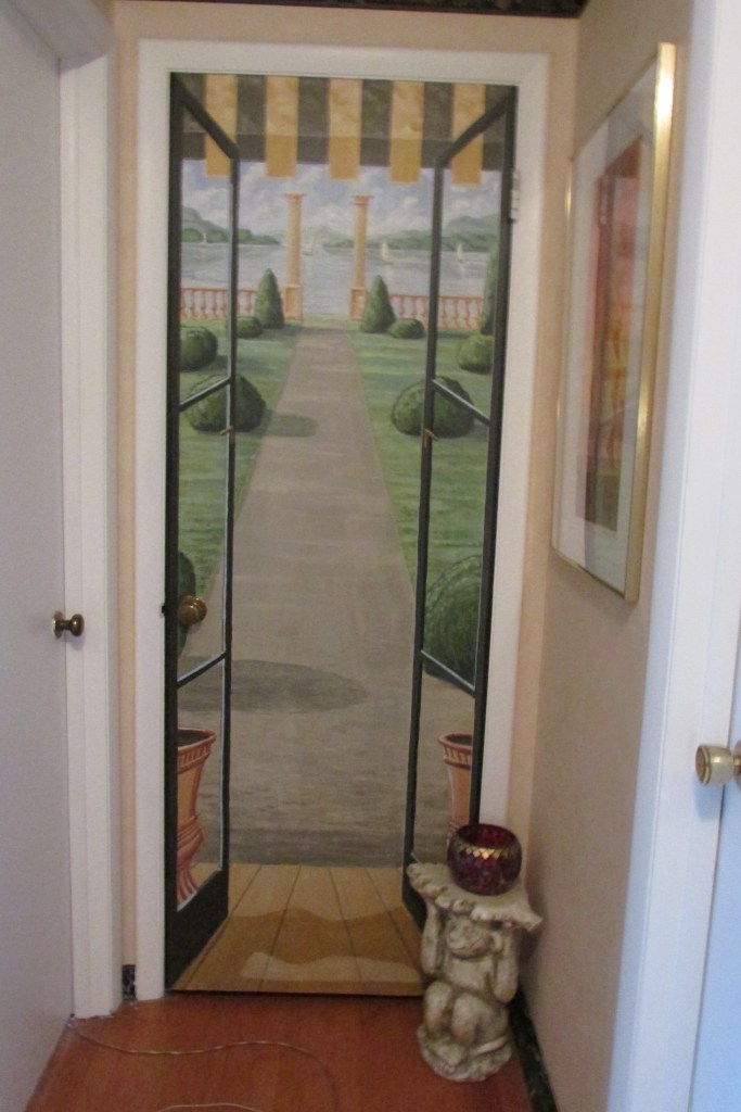 A look at the Hand Painted Doors here in my House | Fred Gonsowski ...