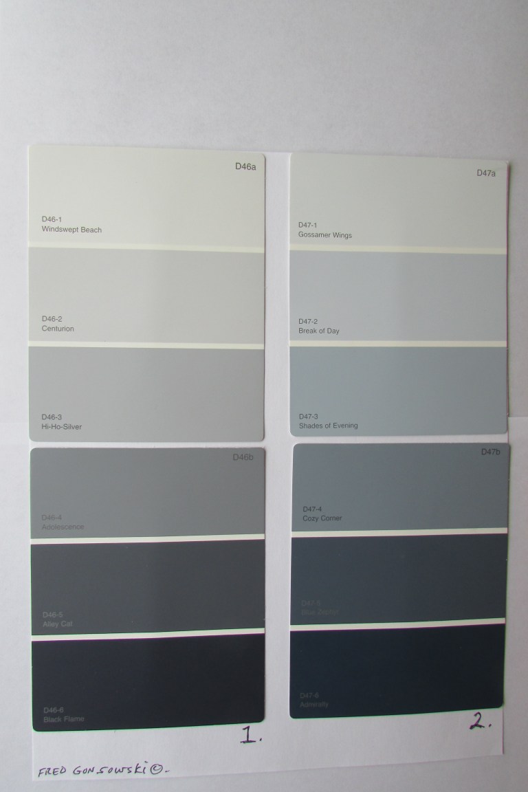How to Pick the Perfect GRAY PAINT…. A Popular Color choice of the ...
