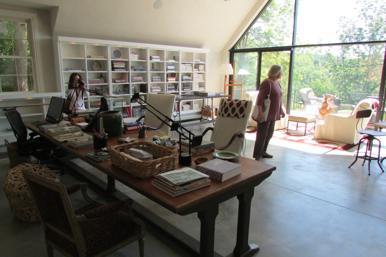 Bunny Williams new Studio at her Falls Village, Connecticut estate ...