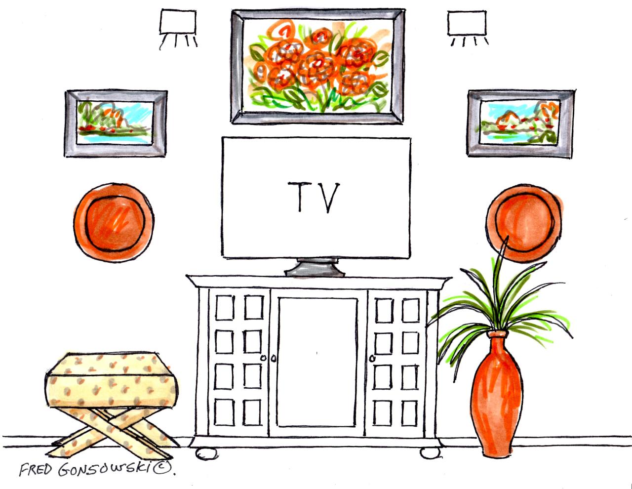 Arranging furniture and Decorating a 19 foot long by 14 foot wide ...