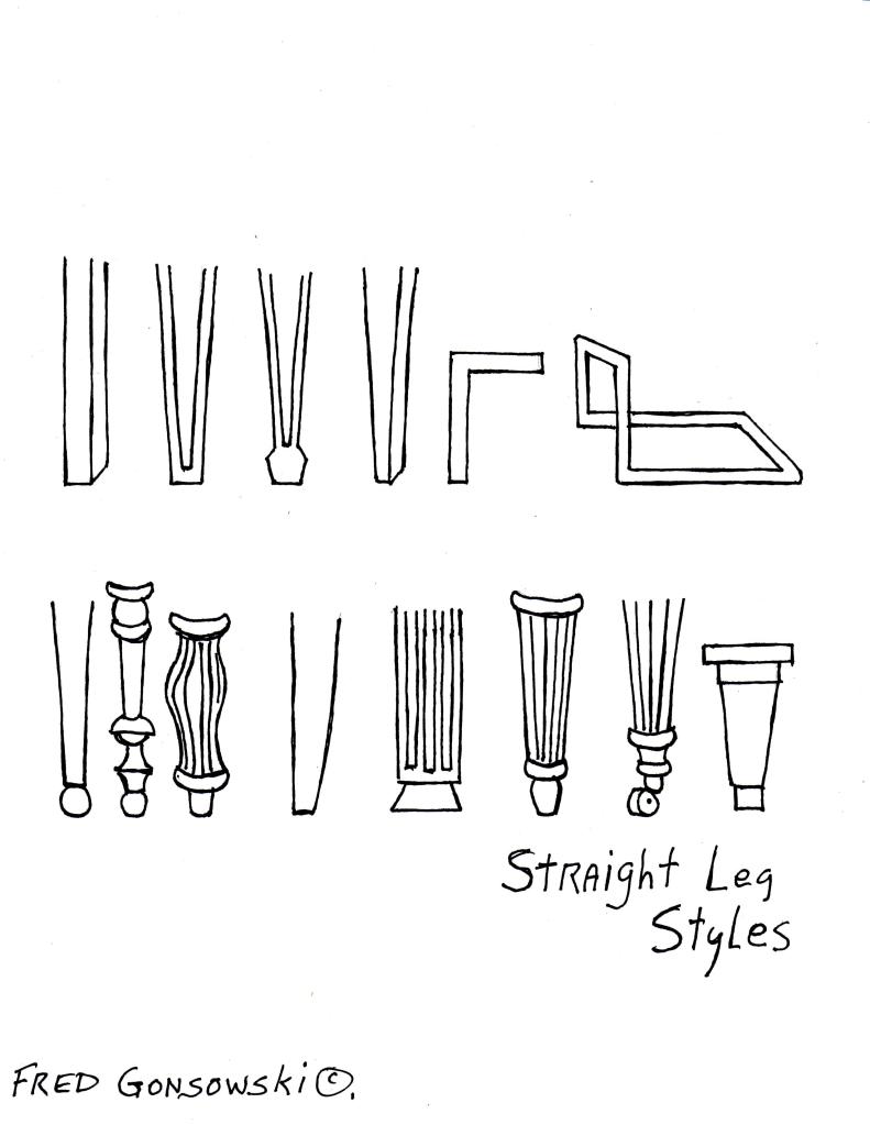 Mix up Shapes of Legs and Feet on Furniture when Decorating a Room ...